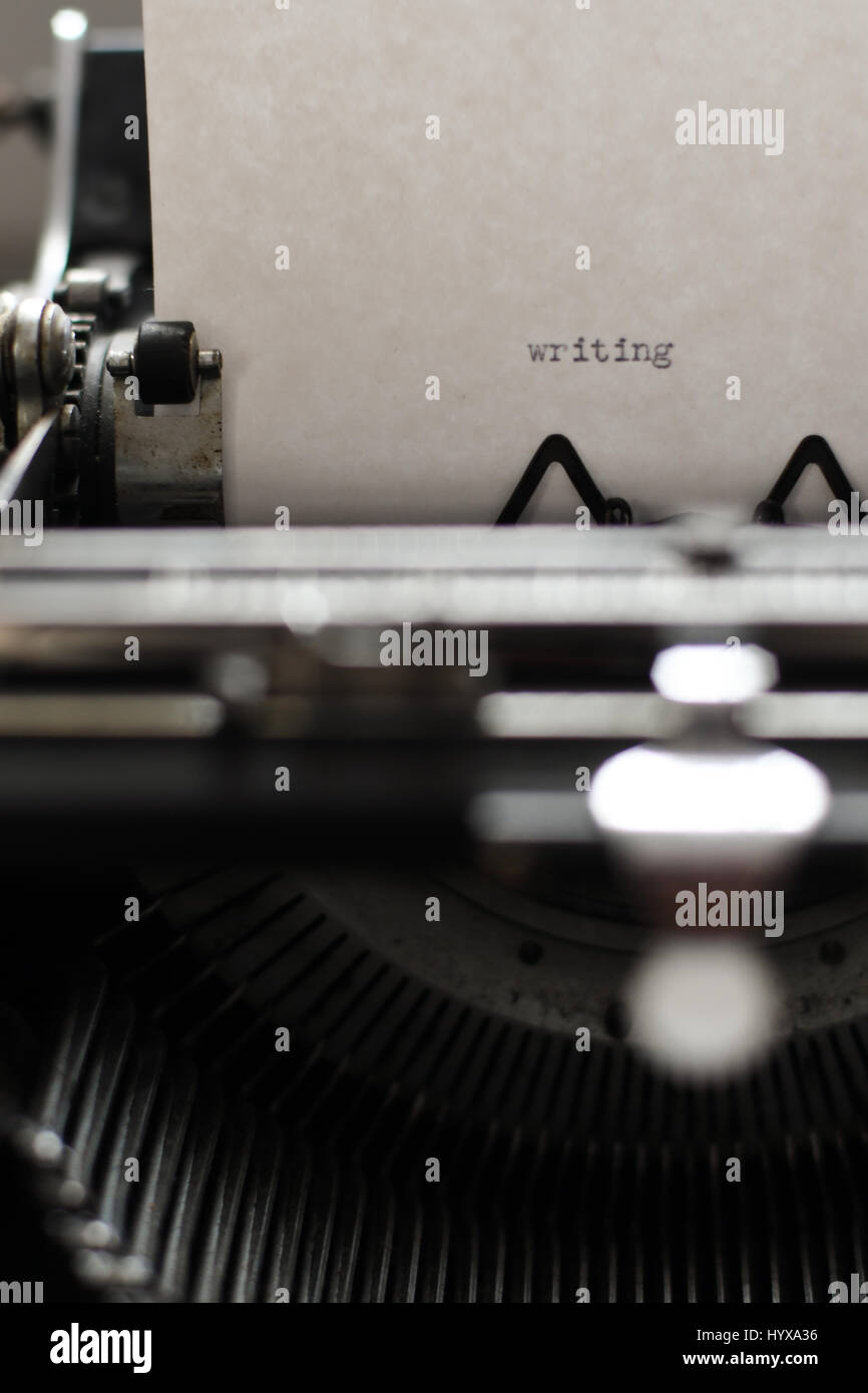 Classic mechanical typewriter hi-res stock photography and images - Alamy