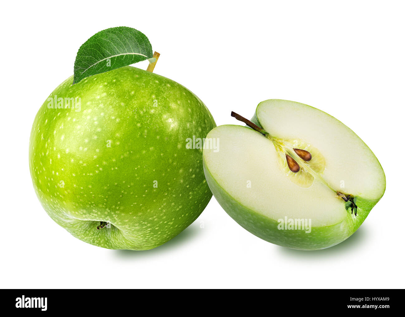 apple isolated on white background Stock Photo - Alamy
