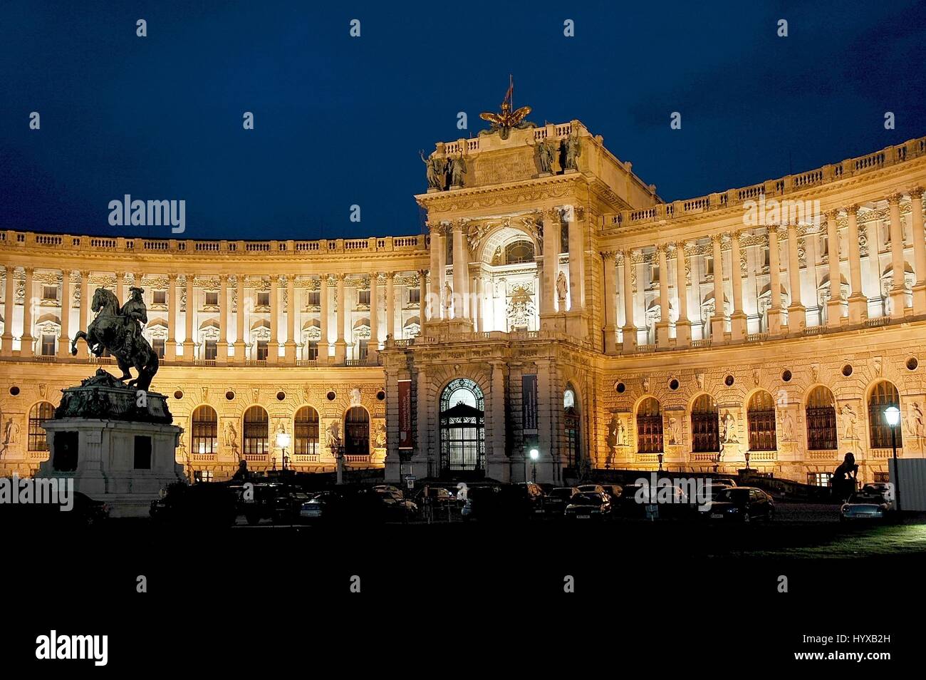 Austria, Vienna, Hofburg Palace, Imperial Palace, inner square Stock ...