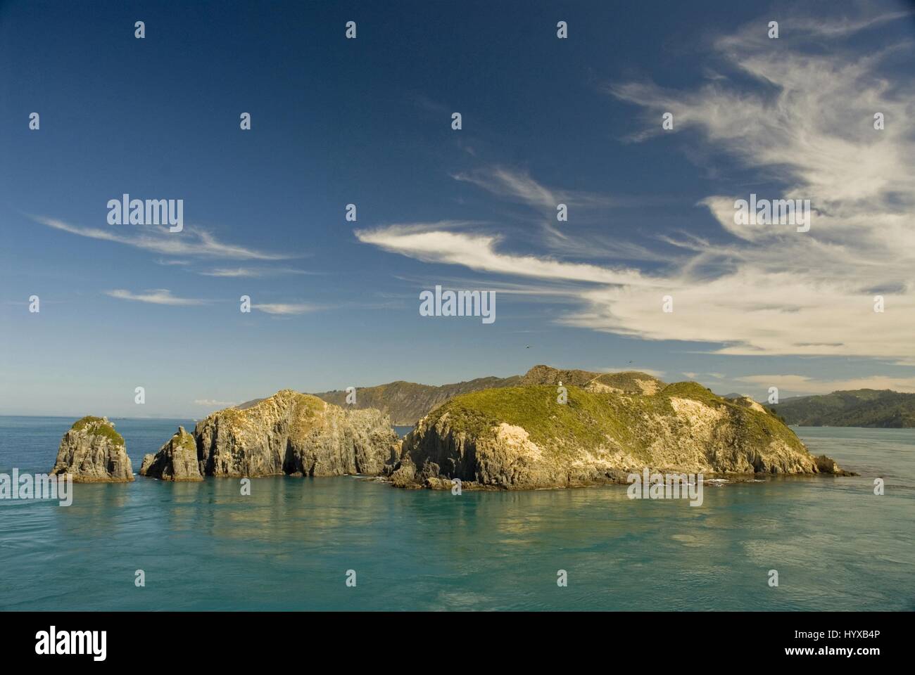 Daytime panorama marine island beach hi-res stock photography and ...
