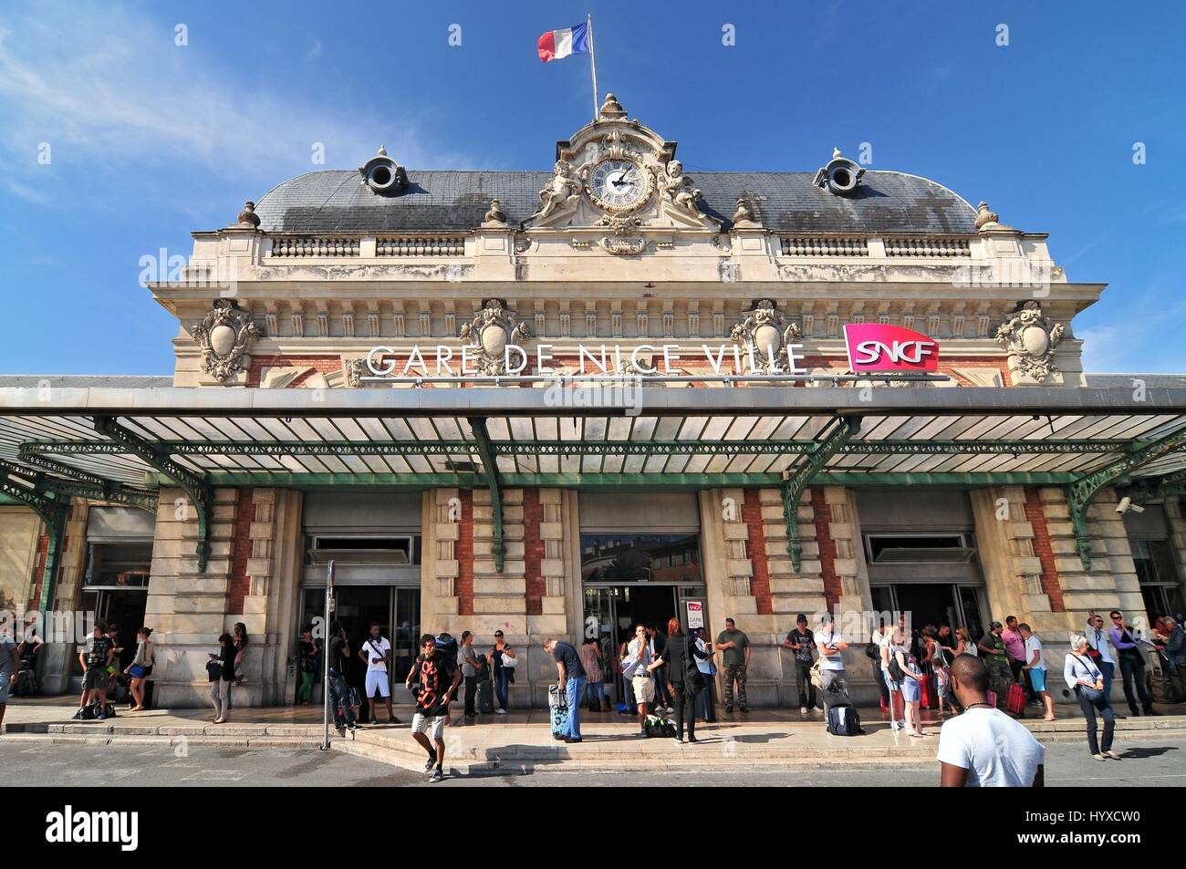 Gare de Nice Ville - main railway station in Nice, France Stock Photo ...