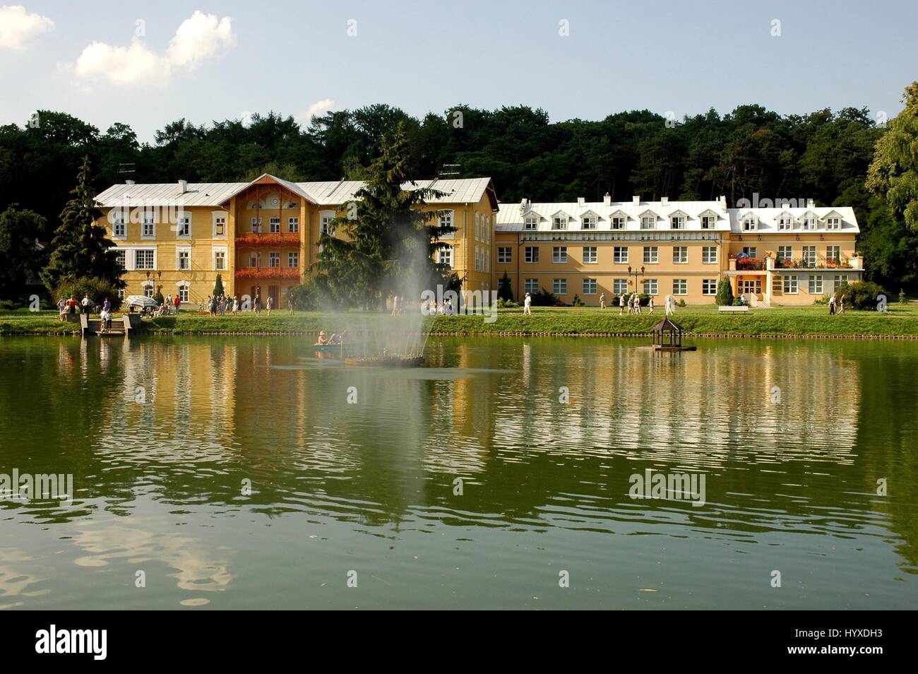 Poland, Naleczow, Sanatorium Stock Photo - Alamy