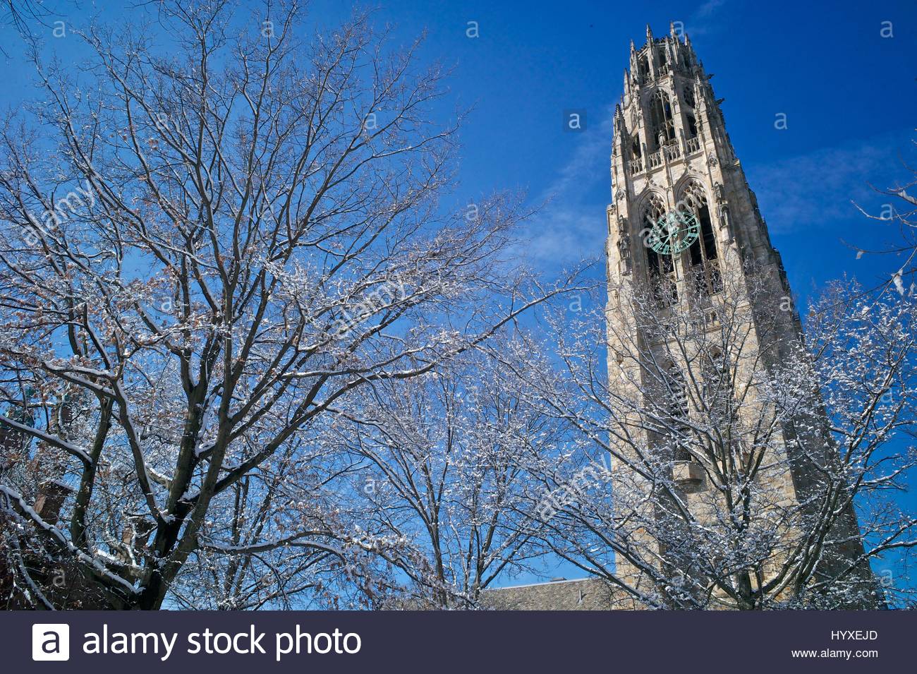 Harkness Tower Yale University Stock Photos & Harkness Tower Yale ...