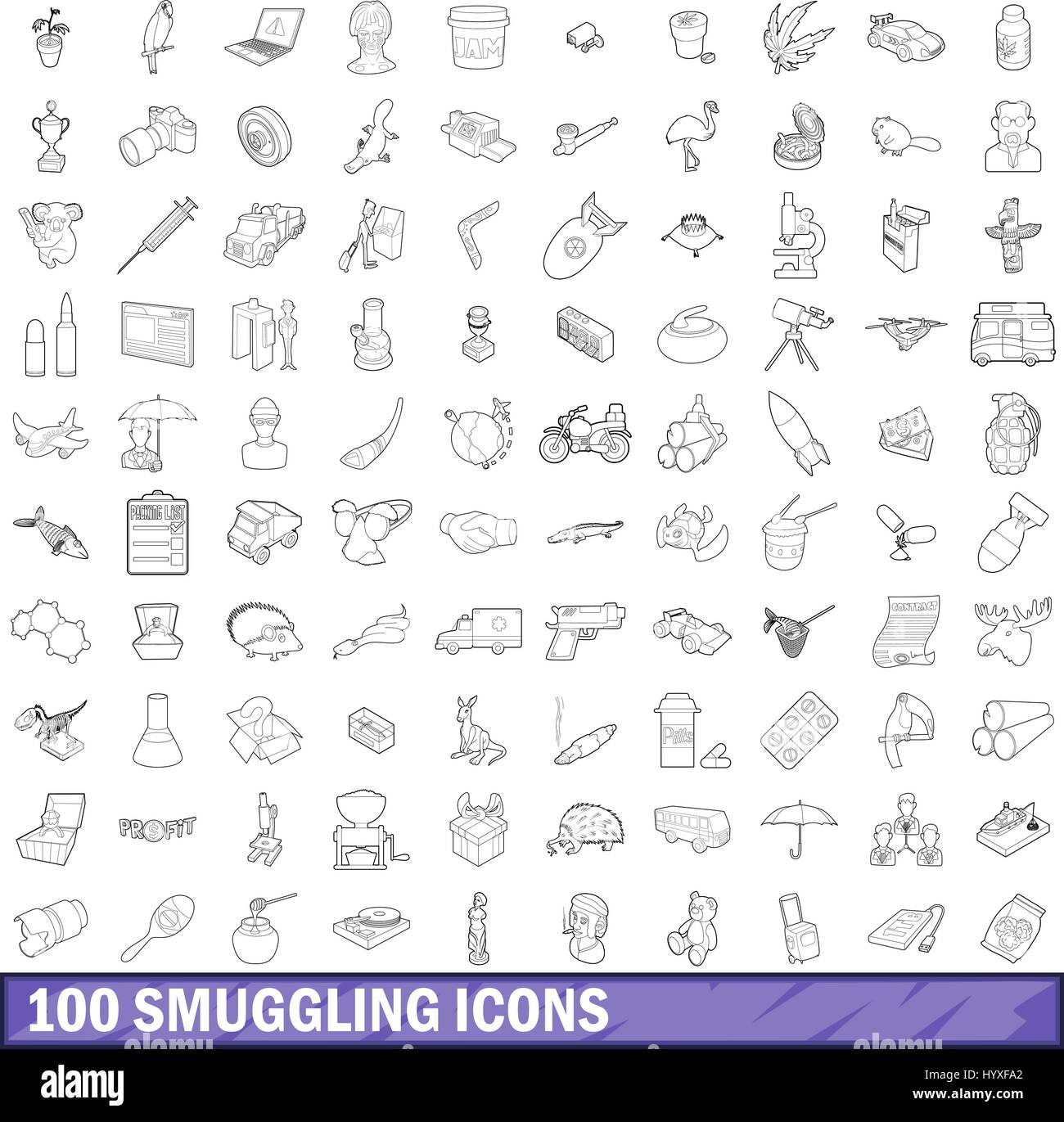 Animal smuggling Stock Vector Images - Alamy