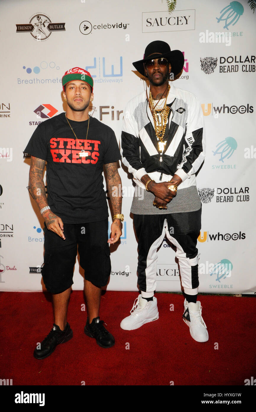 Street Execs DJ E Sudd (l) and 2 Chainz attend THE WORLD’S LARGEST ...