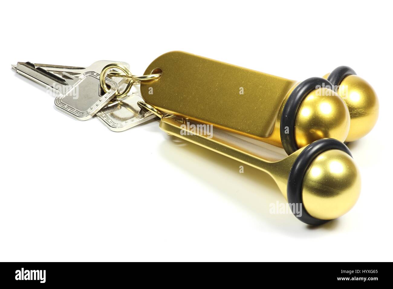hotel keys isolated on white background Stock Photo - Alamy