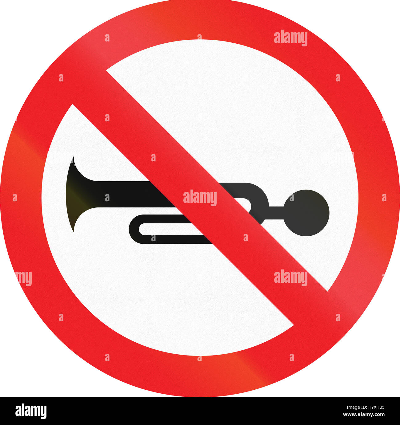 Traffic Sign No Horn Stock Photos & Traffic Sign No Horn Stock Images ...