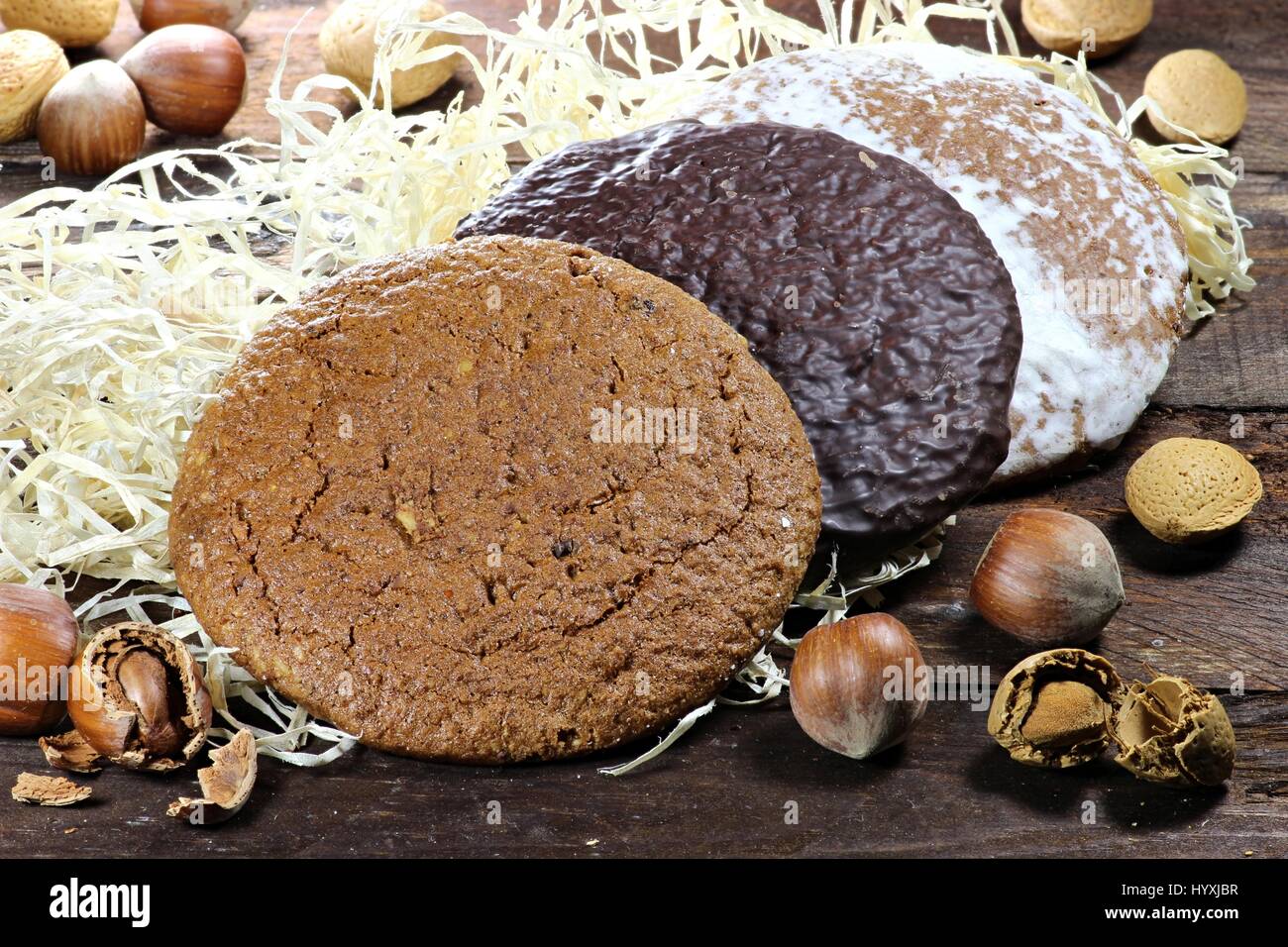 Gingerbread made in Nuremberg. Nuremberg is a city in Germany and well ...