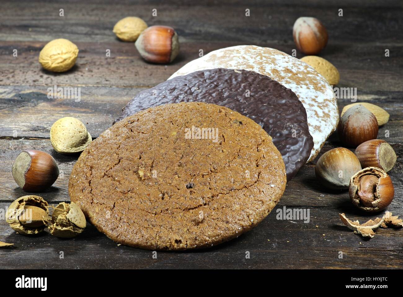 Gingerbread made in Nuremberg. Nuremberg is a city in Germany and well ...