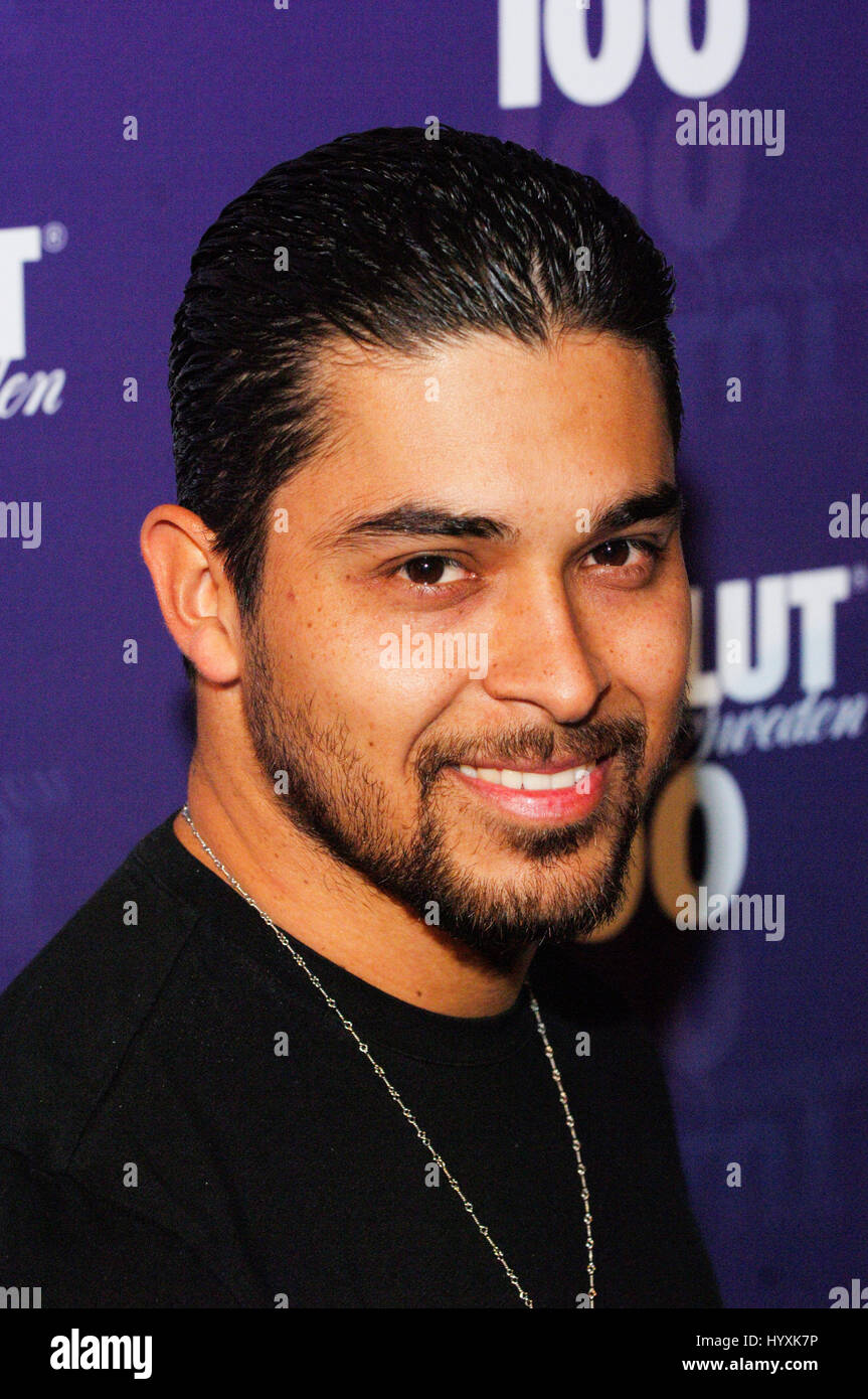 Actor Wilmer Valderrama arrives at the Glow in the Dark Tour 2008 after ...