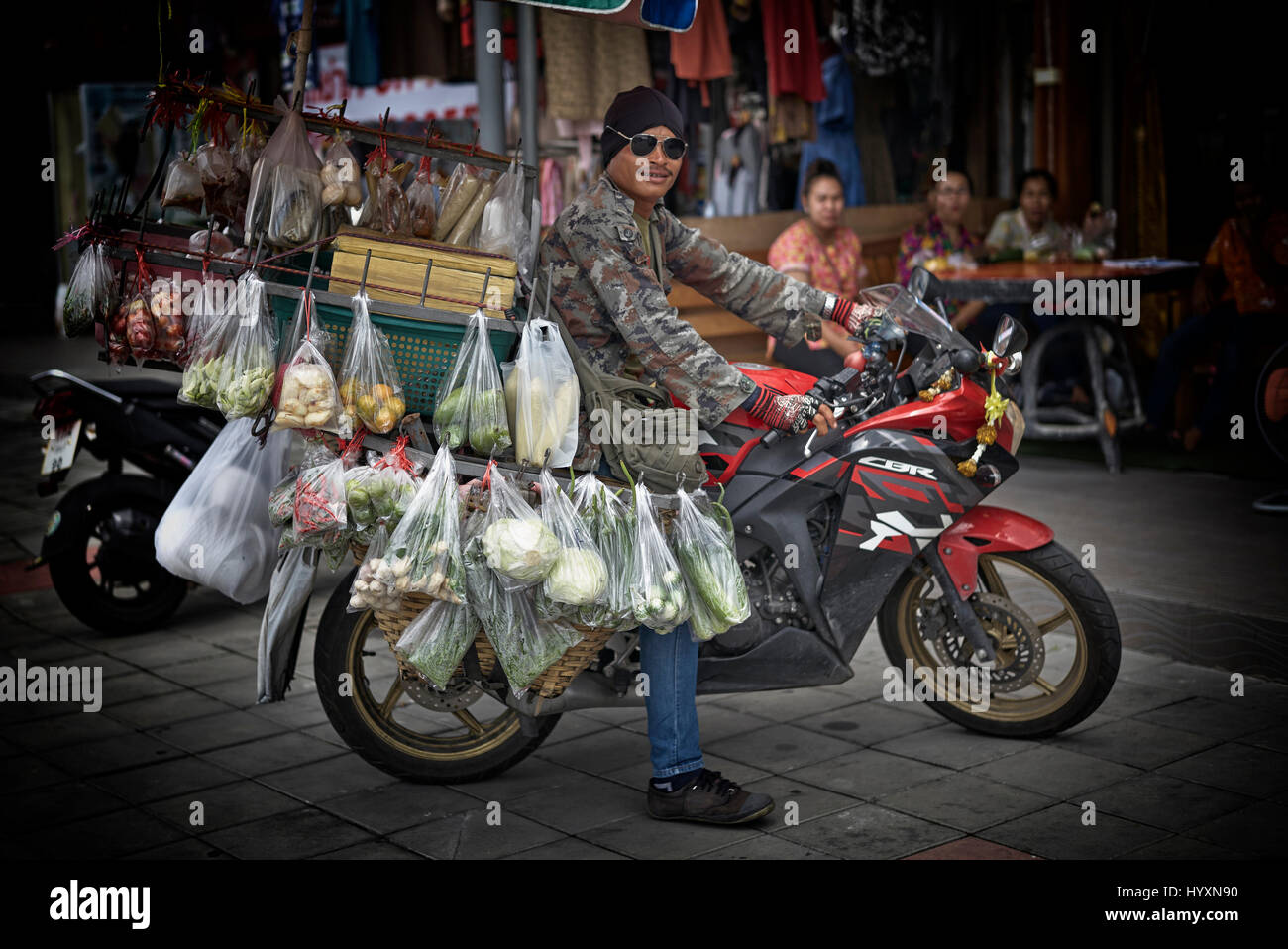 Motorbike Delivery High Resolution Stock Photography and Images - Alamy