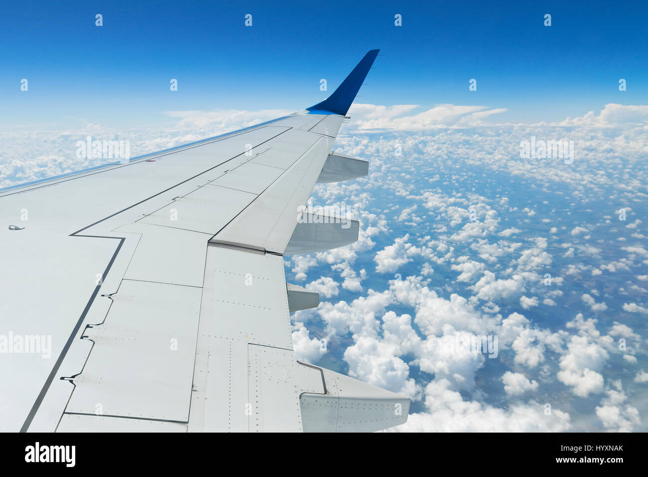 Aerial view from the airplane window Stock Photo - Alamy