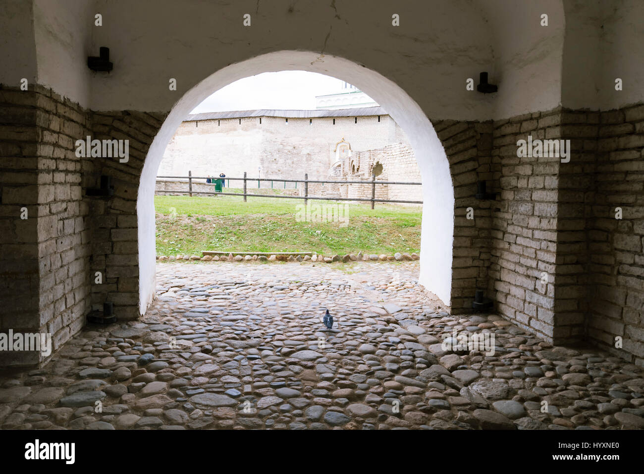 The ancient Kremlin in the city of Pskov Stock Photo - Alamy