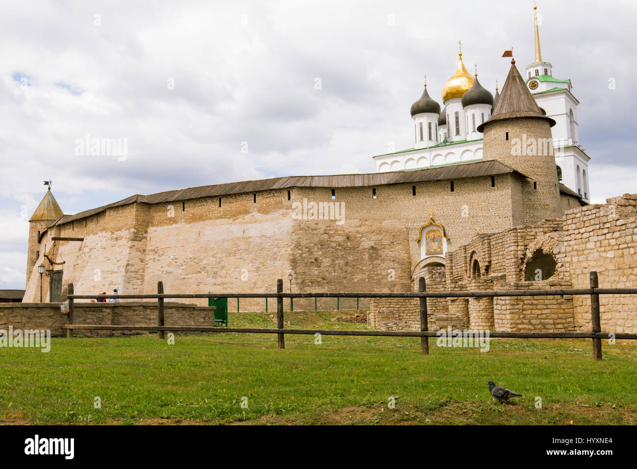 The ancient Kremlin in the city of Pskov Stock Photo - Alamy