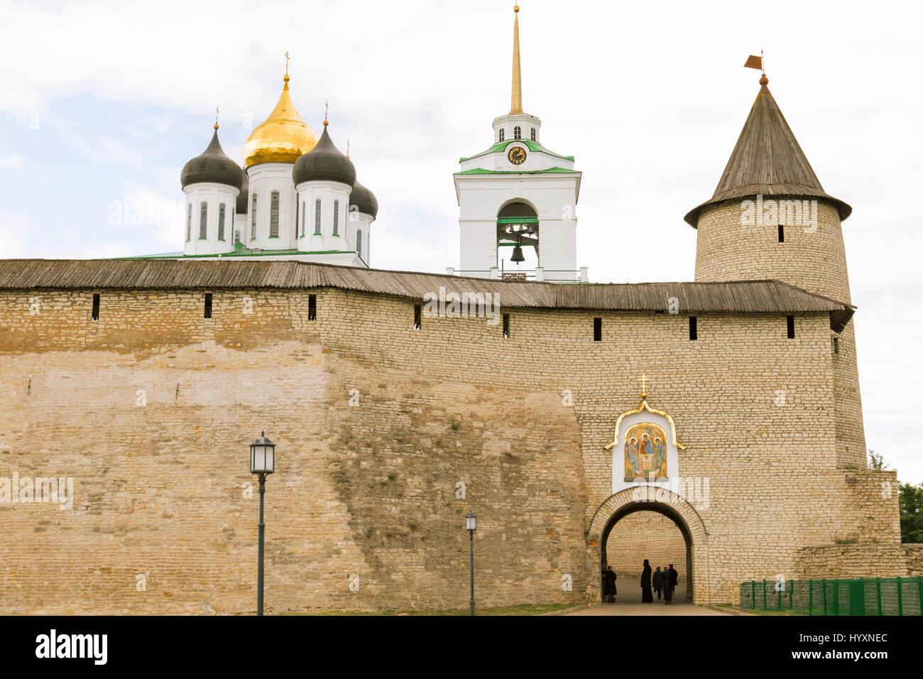 The ancient Kremlin in the city of Pskov Stock Photo - Alamy