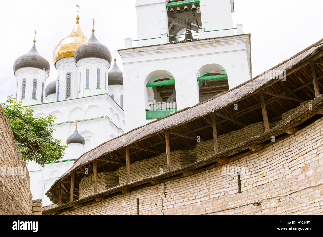 The ancient Kremlin in the city of Pskov Stock Photo - Alamy