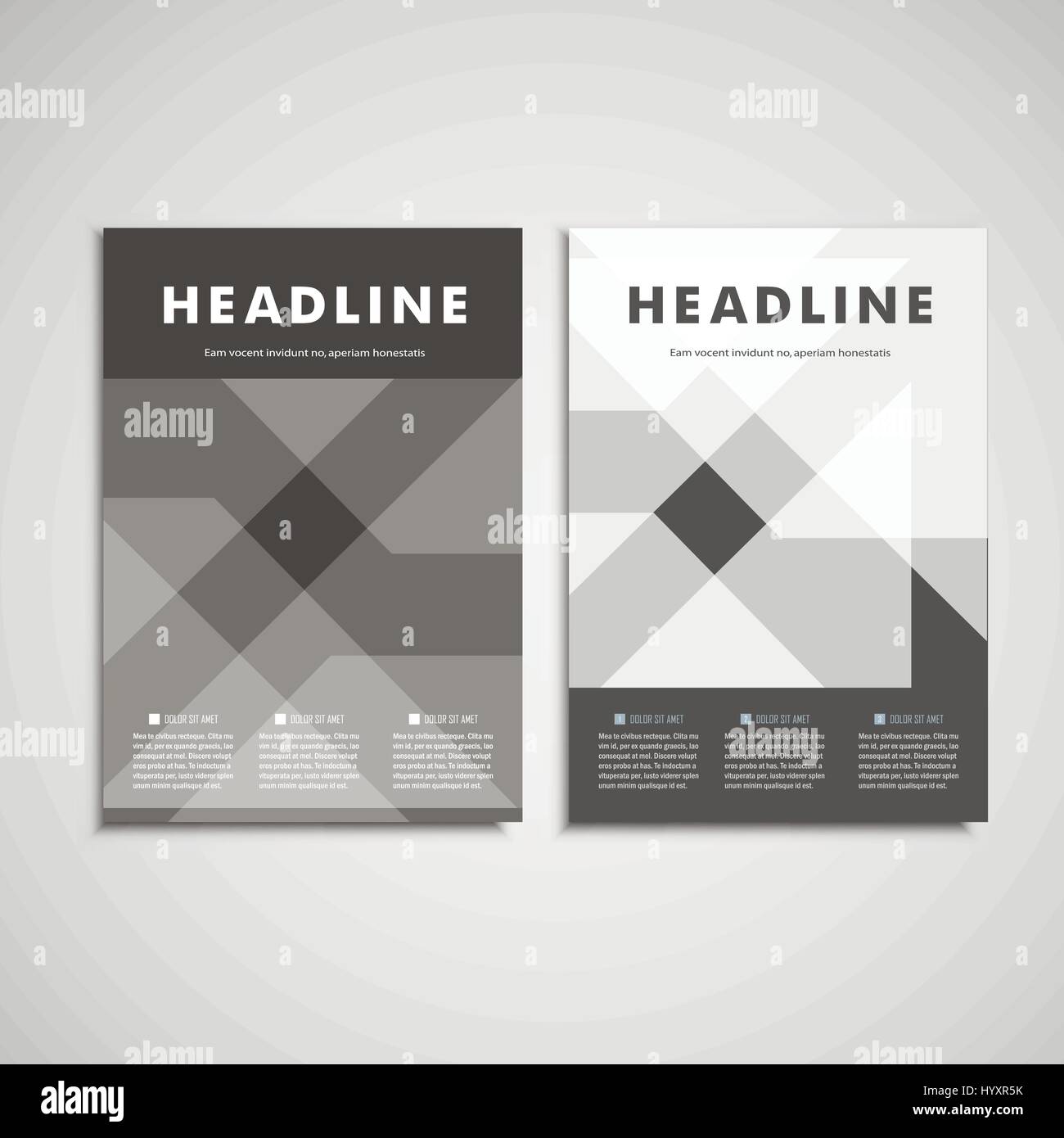 Template vector design brochure Stock Vector Images - Alamy