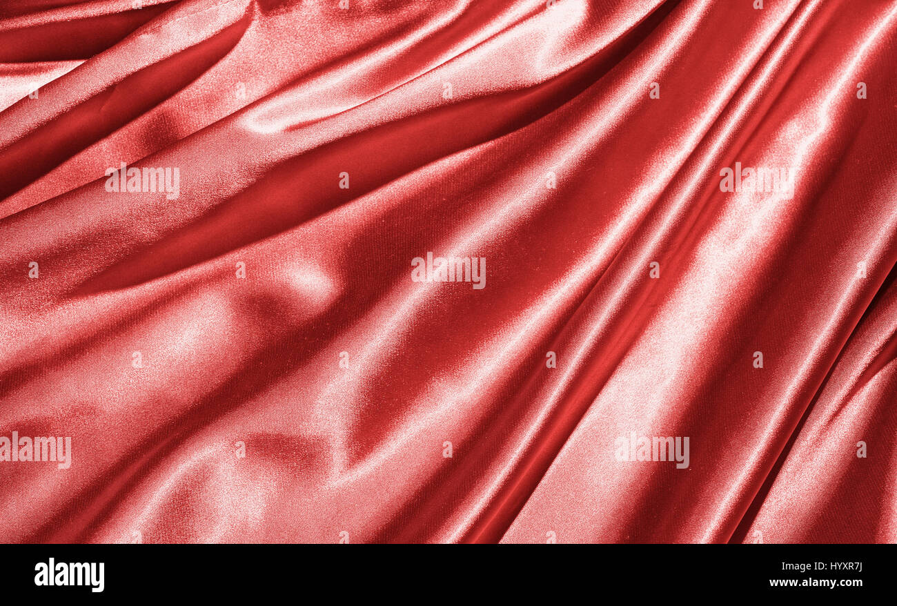 Fabric background in red color Stock Photo - Alamy
