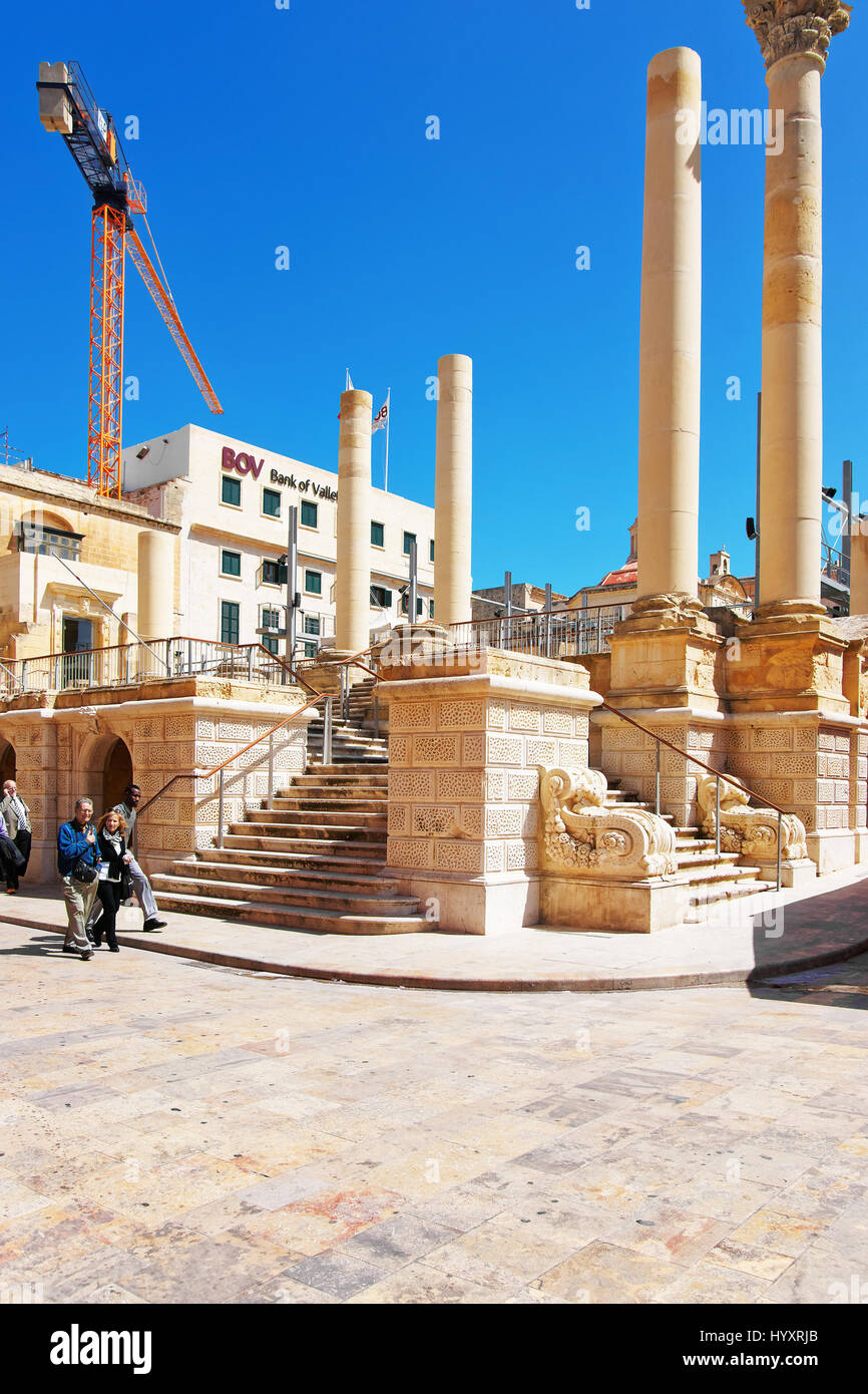 The royal opera house in valletta hi-res stock photography and images ...