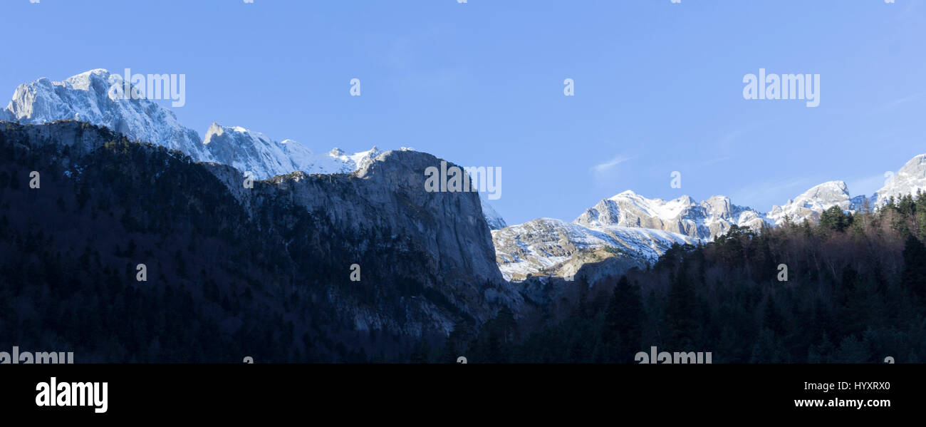 landscape of spanish pyrenees Stock Photo - Alamy