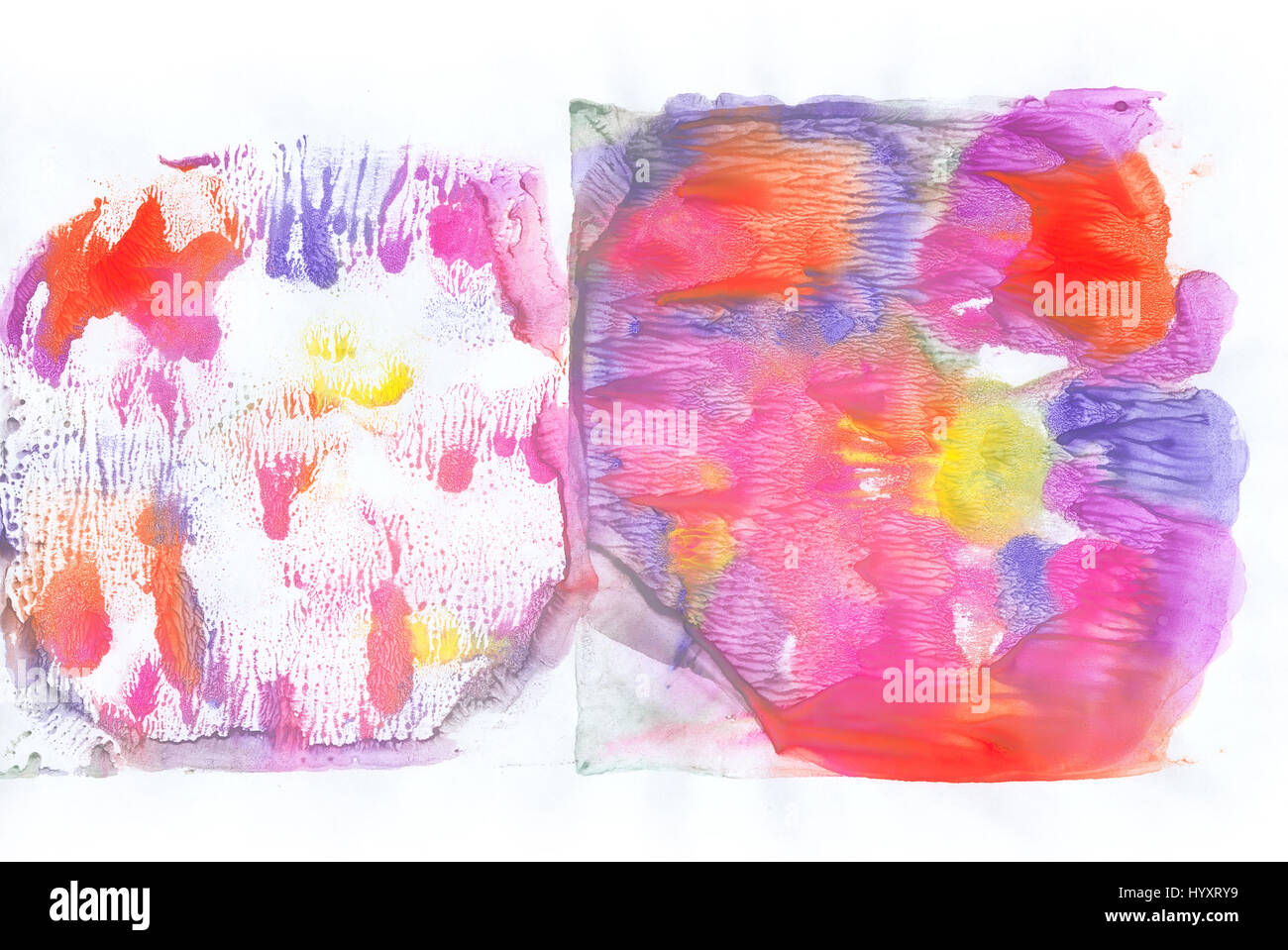 Art painted illustration on white background Stock Photo - Alamy