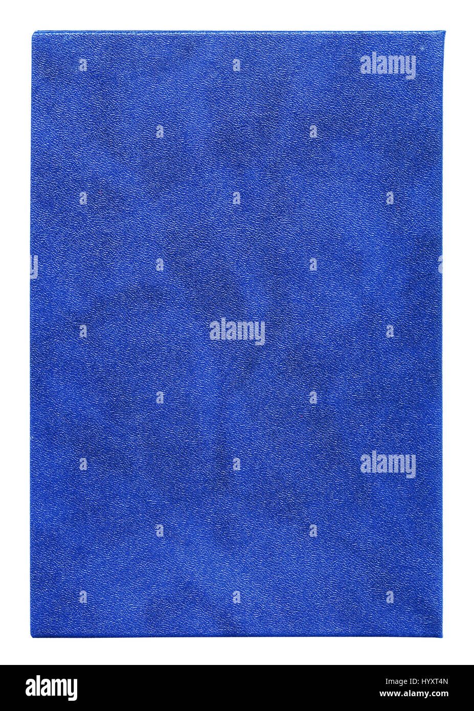 Empty blue cover isolated on white Stock Photo - Alamy
