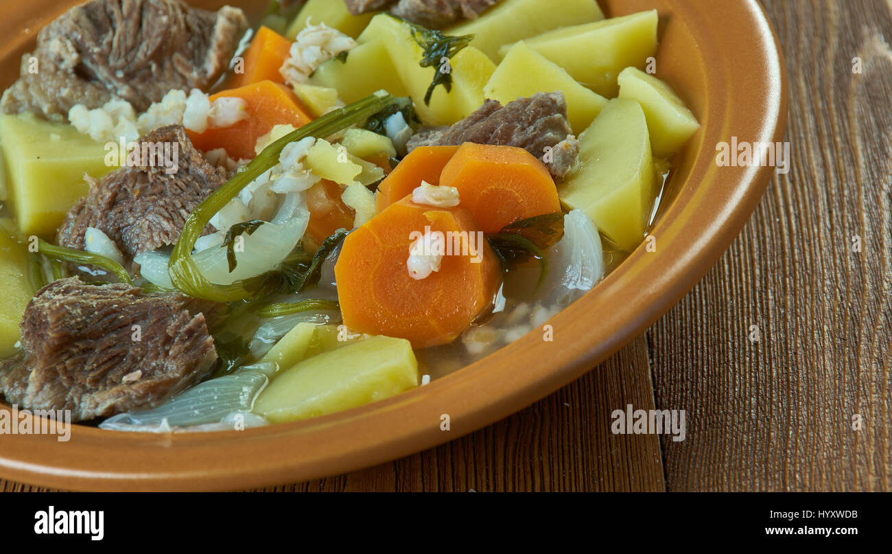 Traditional welsh cawl hi-res stock photography and images - Alamy