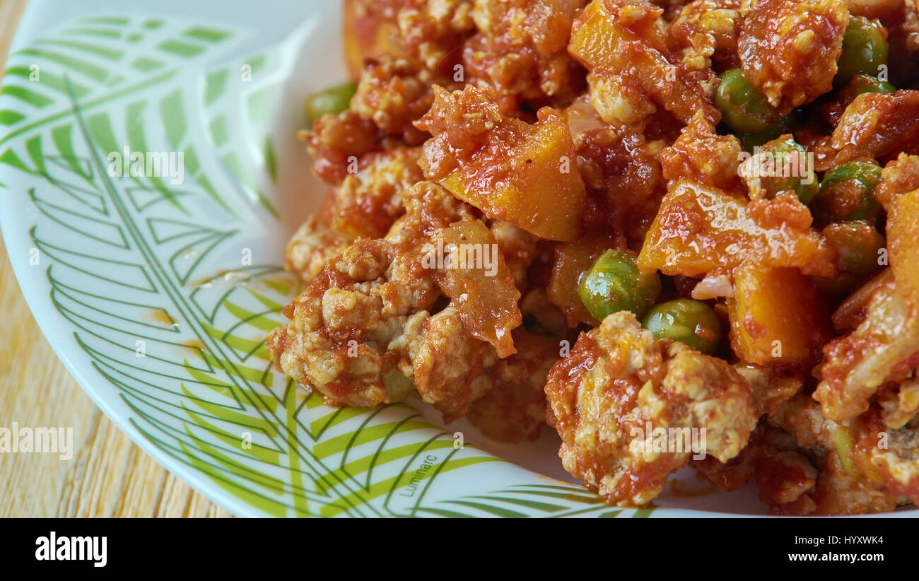 Picadillo traditional dish in hi-res stock photography and images - Alamy