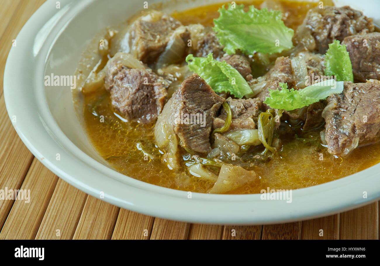 Egyptian kamounia stew beef cumin hi-res stock photography and images ...