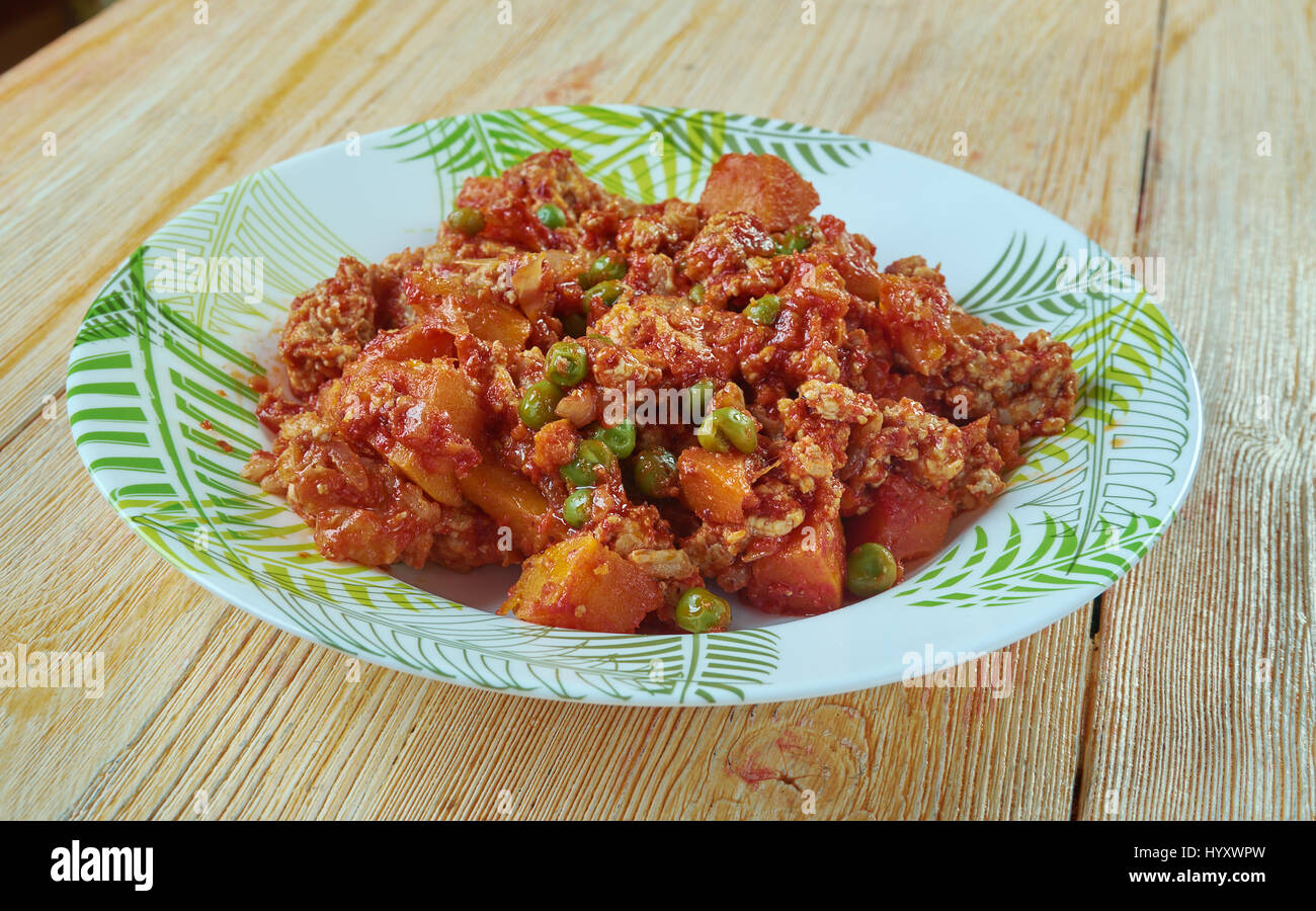 Picadillo - traditional dish in Spain and many Latin American countries ...
