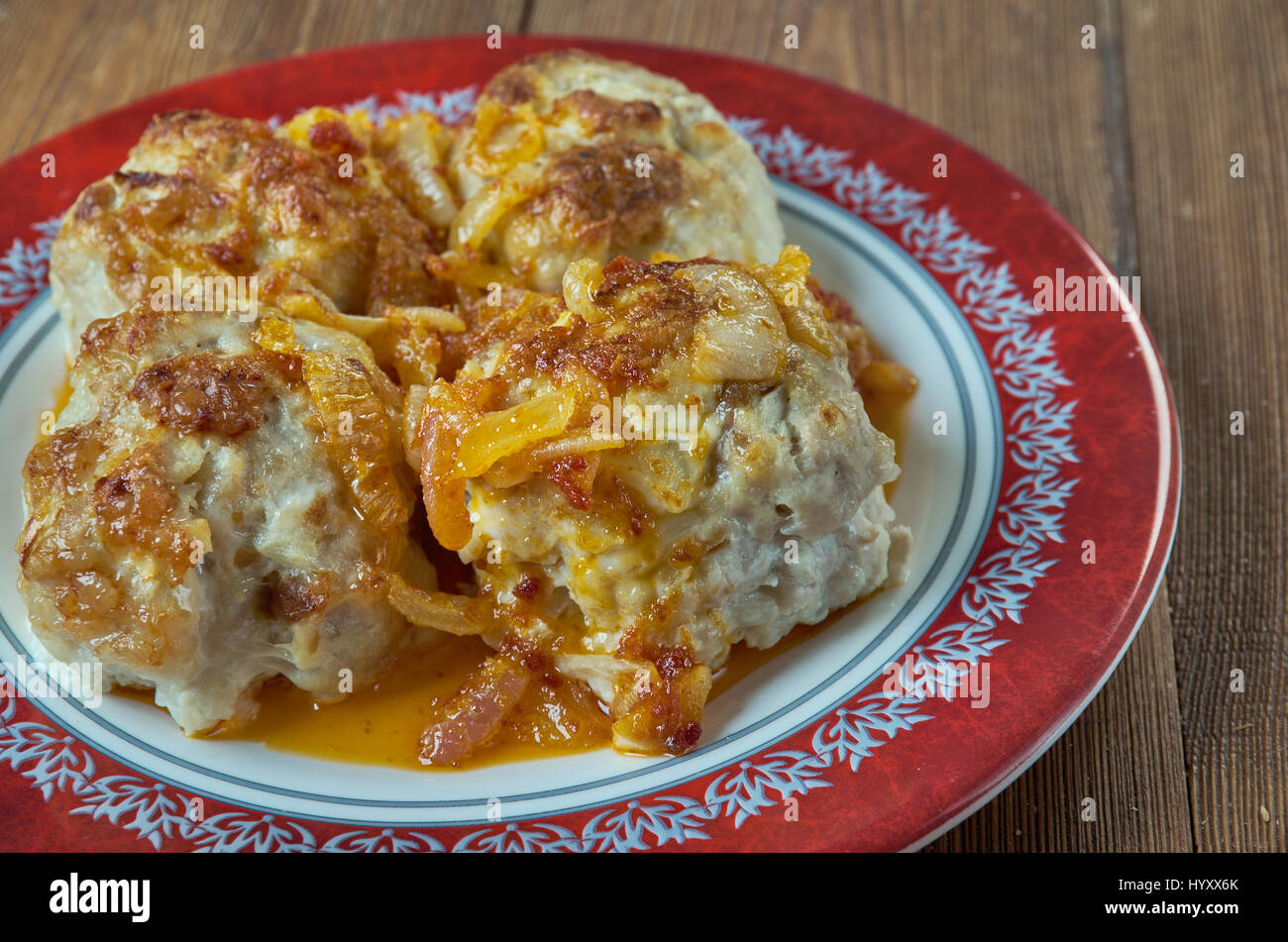 Welsh Meatballs Ffagodau Stock Photo - Alamy