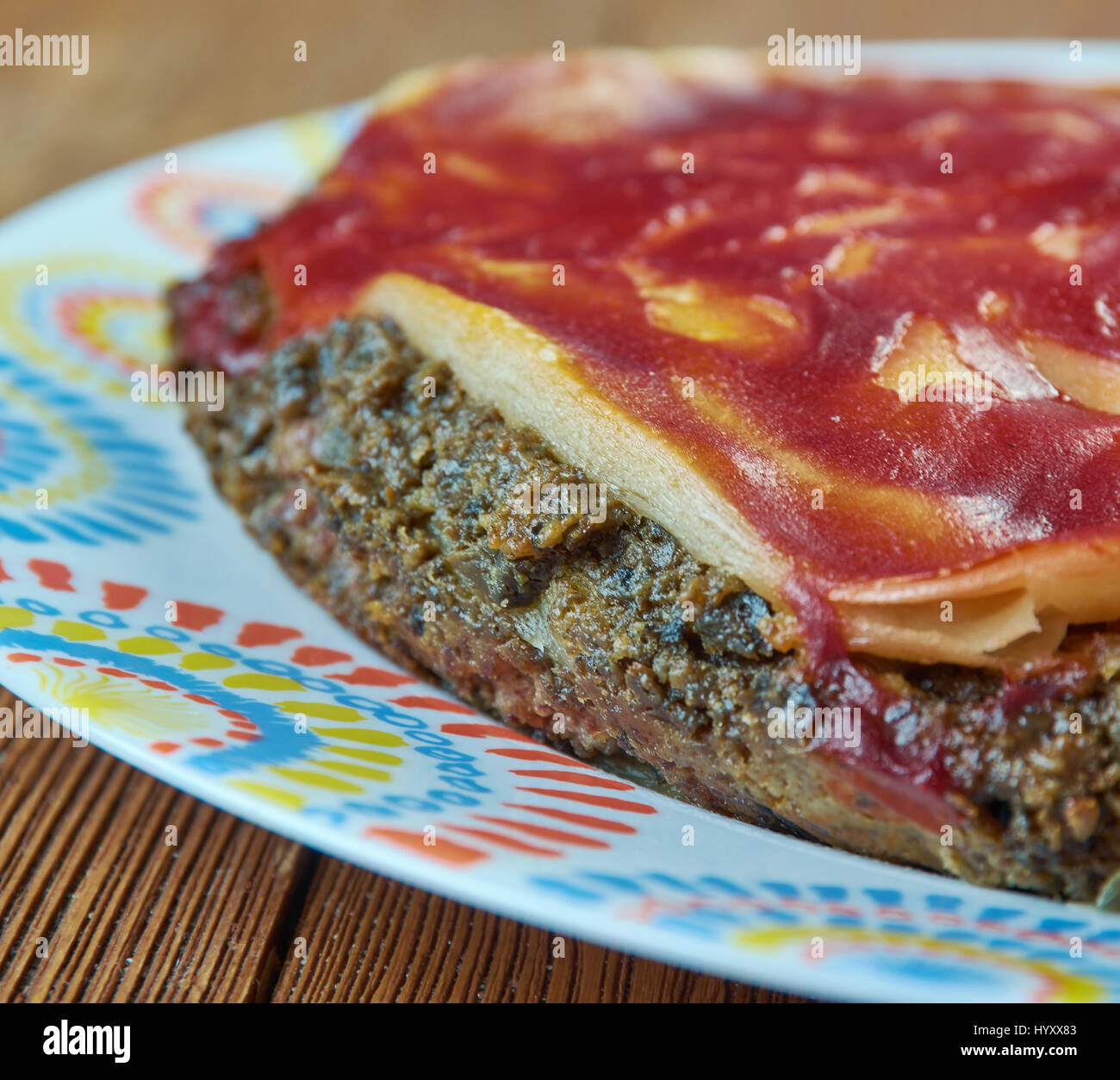 liver cake. home cooking close up Stock Photo - Alamy