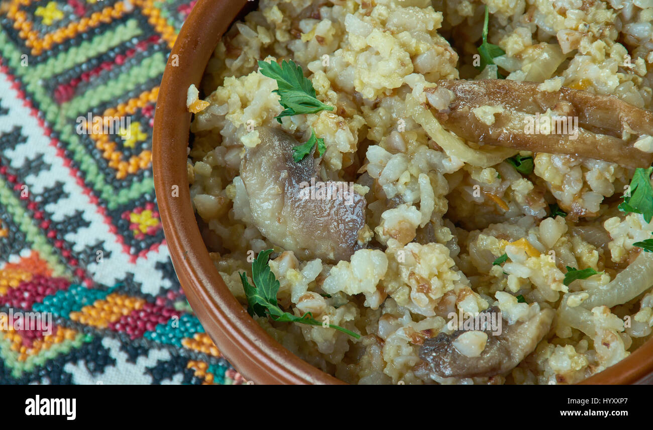 monastyrskaja kasha - Monastic Lean porridge, Russian traditional dish ...