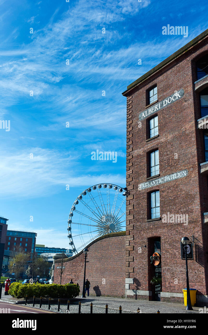 Albert Dock buildings in Liverpool Stock Photo - Alamy