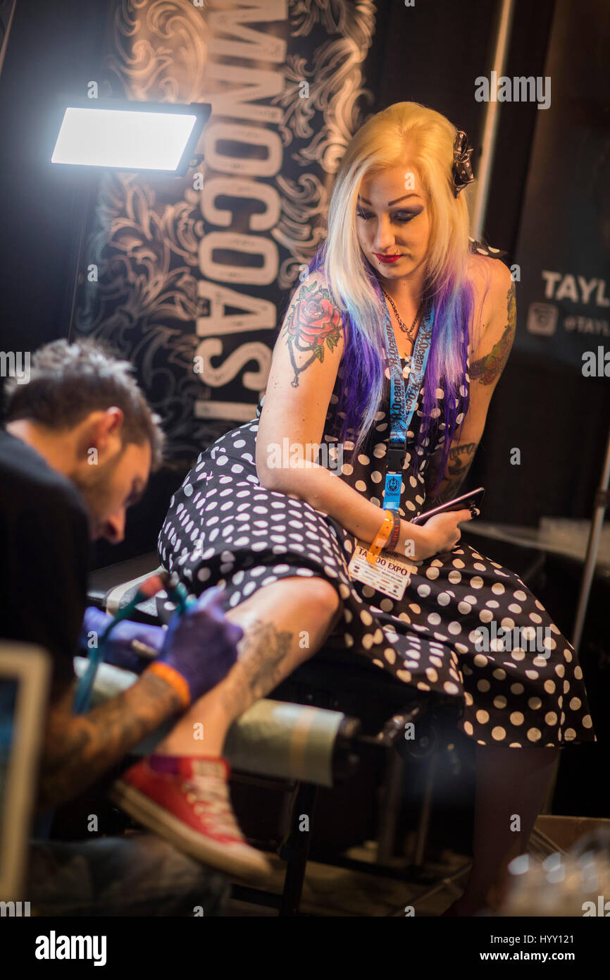 Golden state tattoo expo hi-res stock photography and images - Alamy