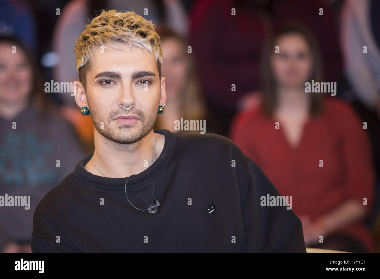 German ZDF TV Talkshow Markus Lanz at Fernsehmacher-Studio Featuring ...