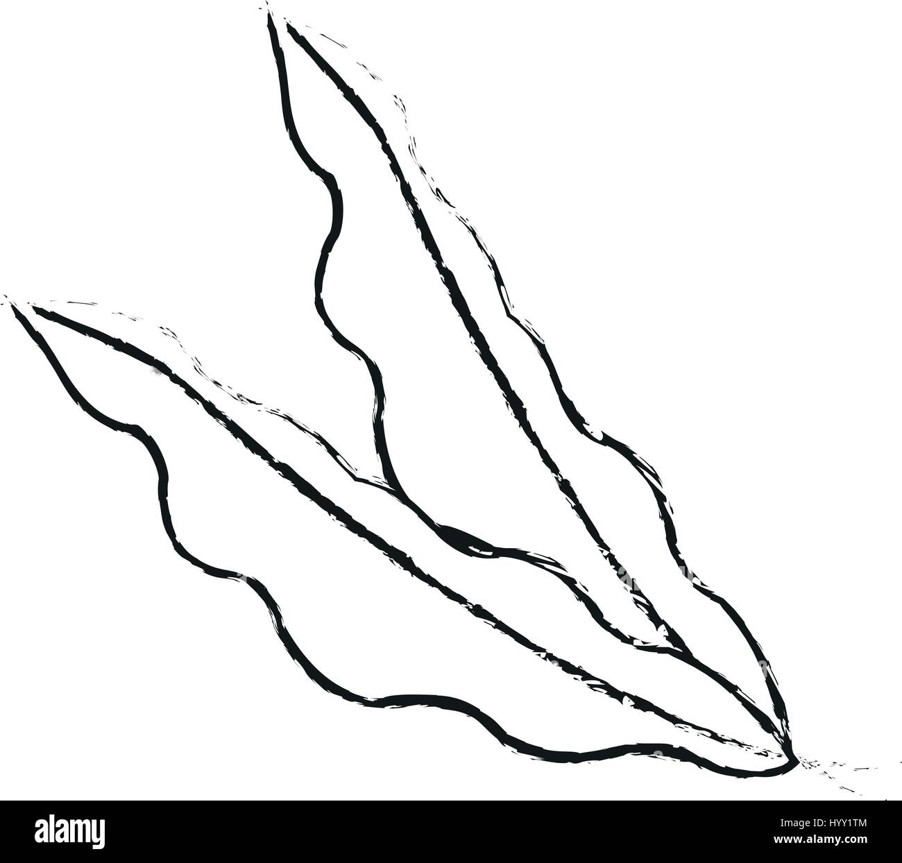 single leaf icon image Stock Vector Image & Art - Alamy