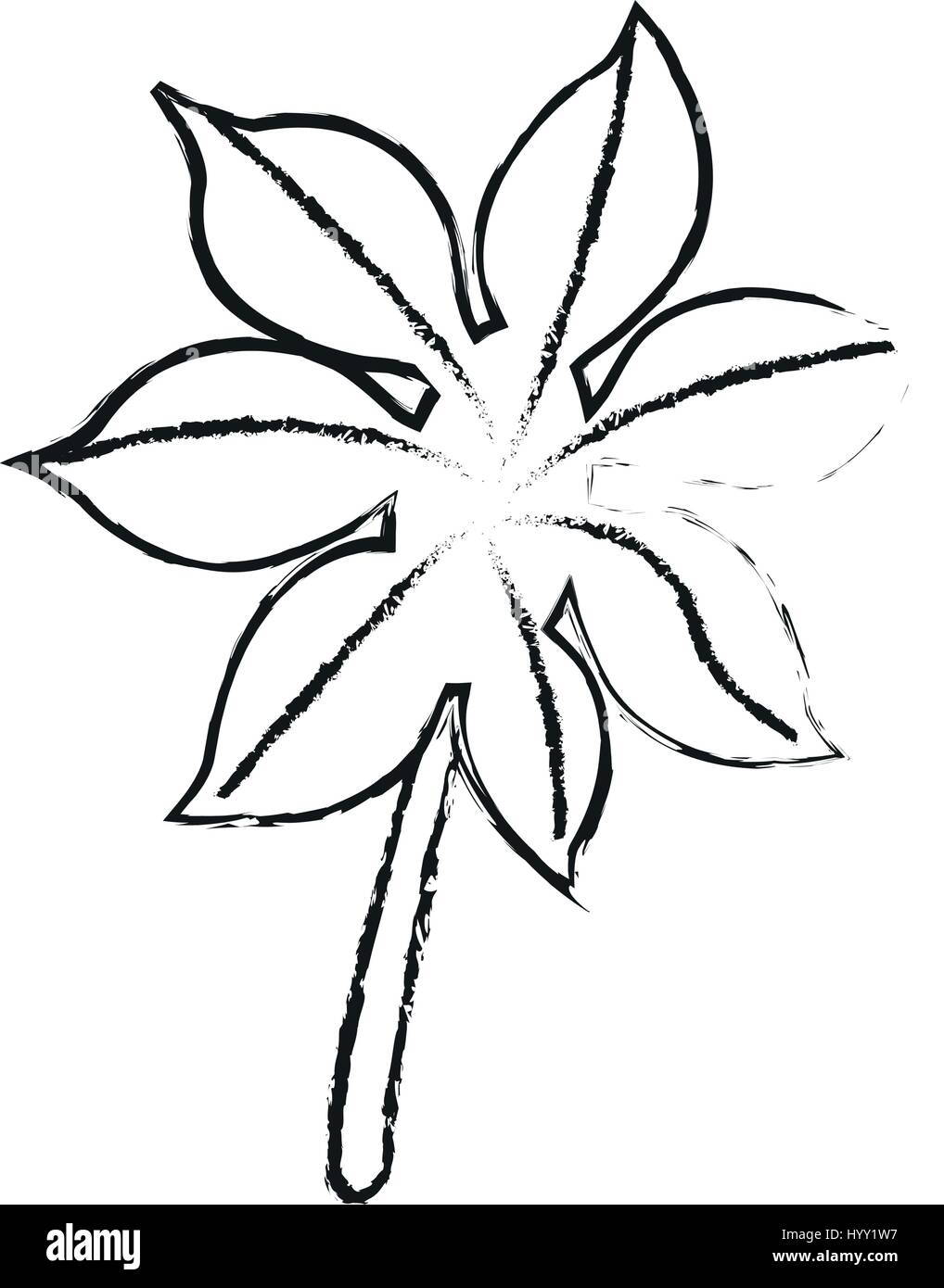 single leaf icon image Stock Vector Image & Art - Alamy