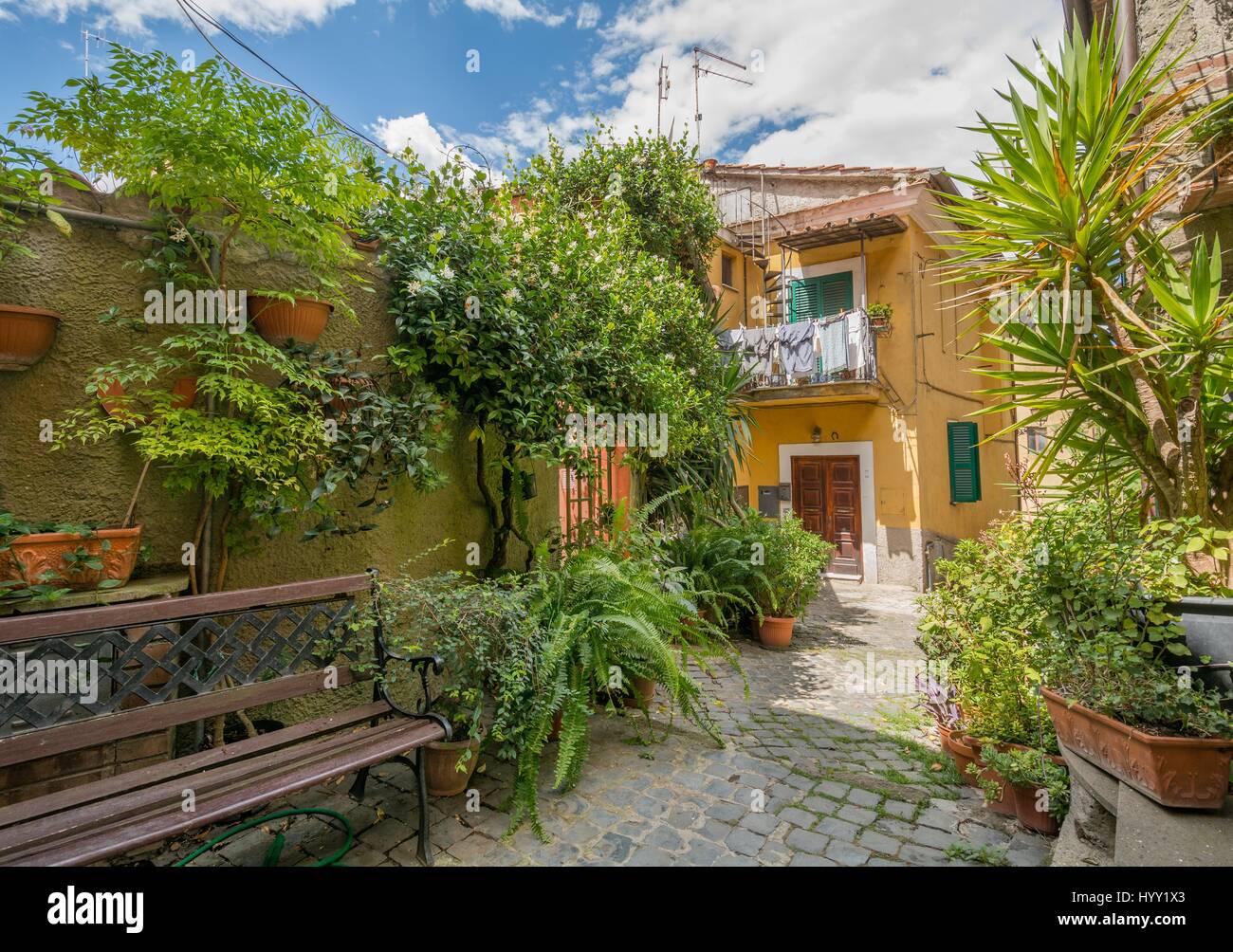 Italy lazio nemi lake hi-res stock photography and images - Alamy