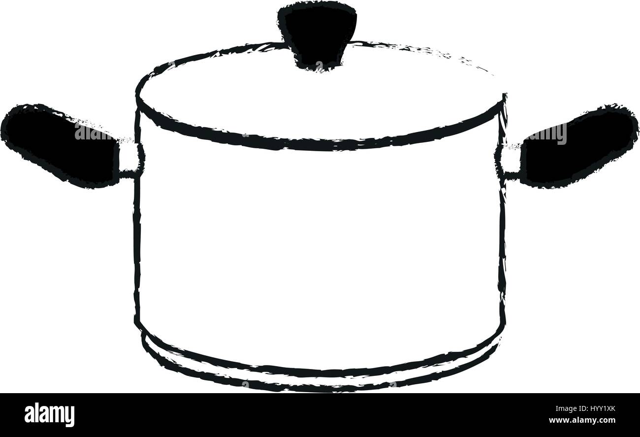big cooking pot icon image Stock Vector Image & Art - Alamy
