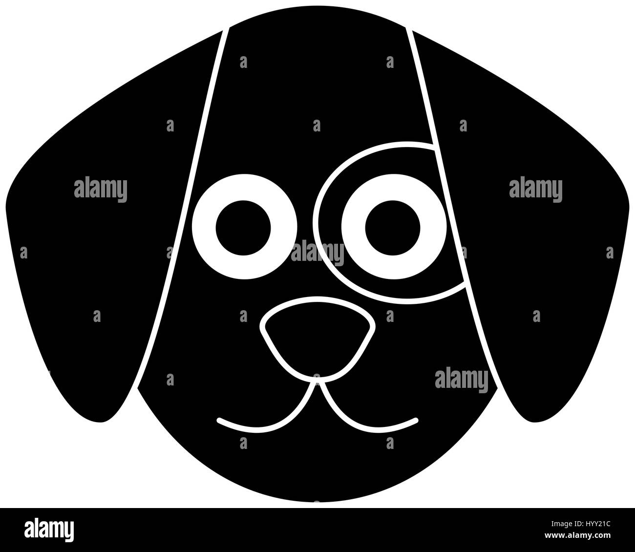 cute dog icon image Stock Vector Image & Art - Alamy
