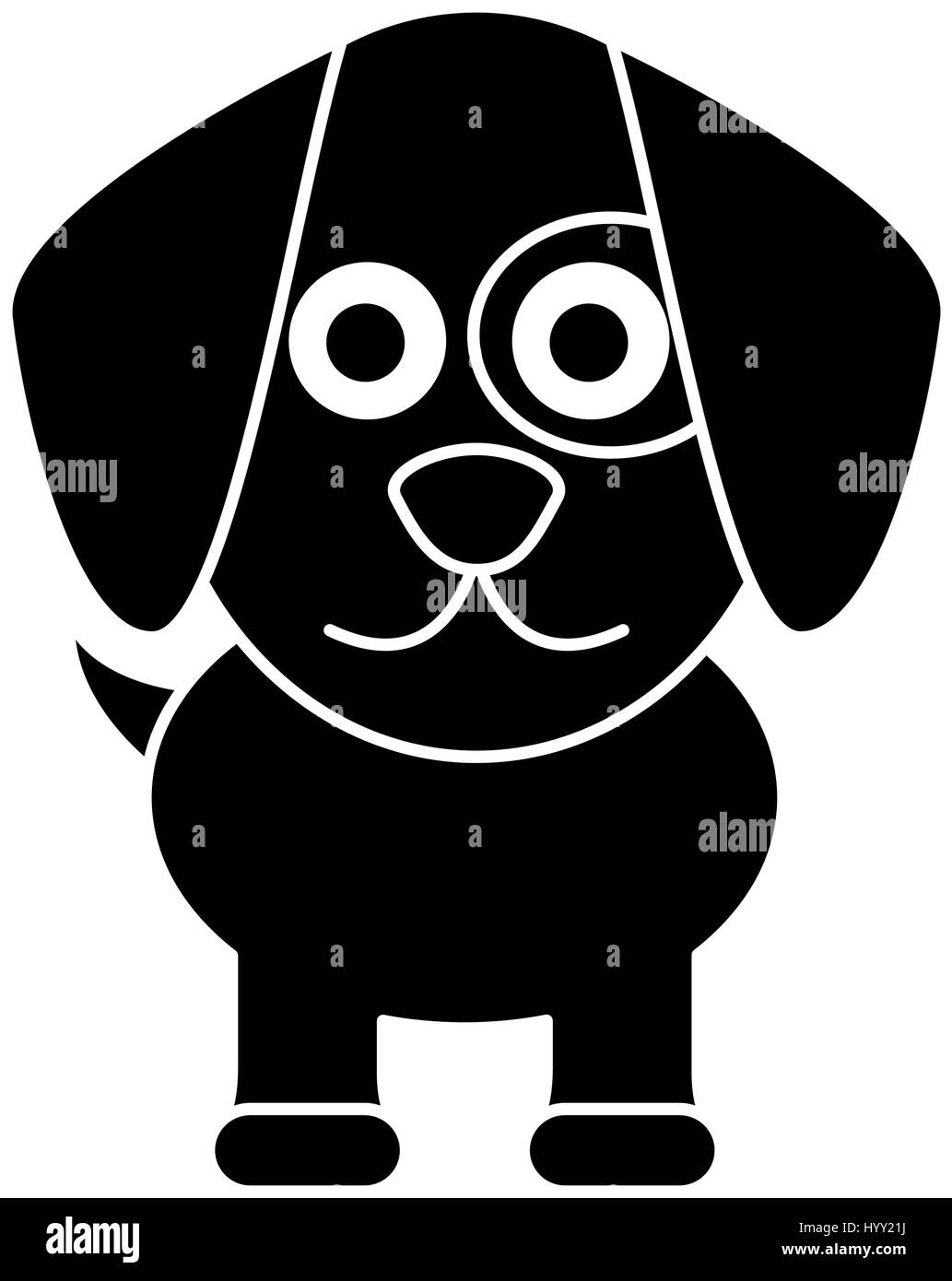 cute dog icon image Stock Vector Image & Art - Alamy