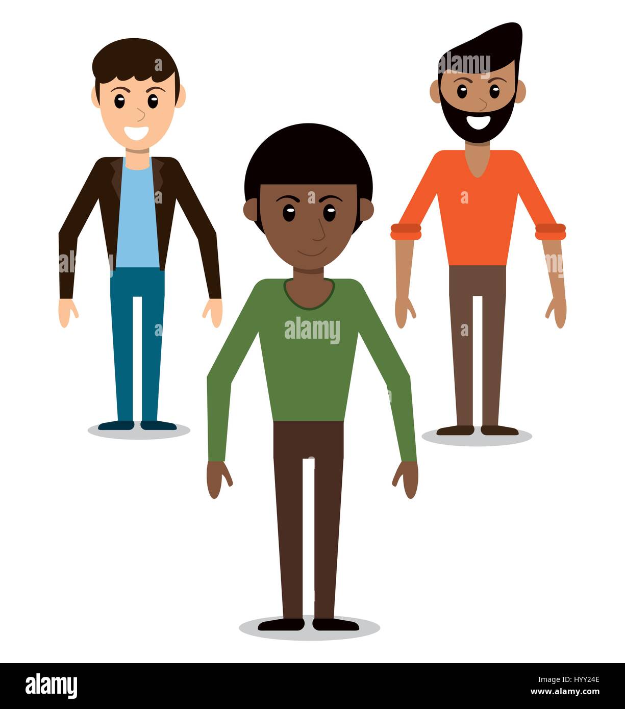 male character avatar community Stock Vector Image & Art - Alamy