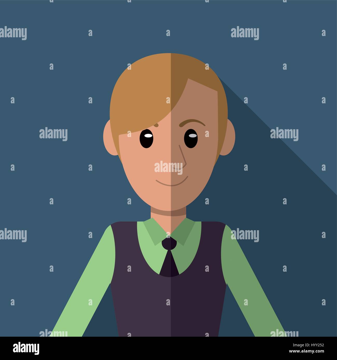 character man male smiling image Stock Vector Image & Art - Alamy