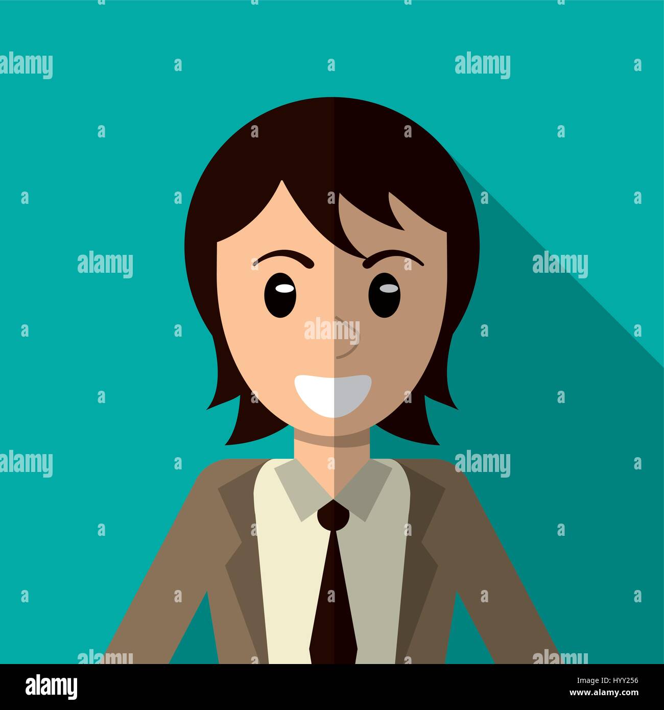 character man male smiling image Stock Vector Image & Art - Alamy