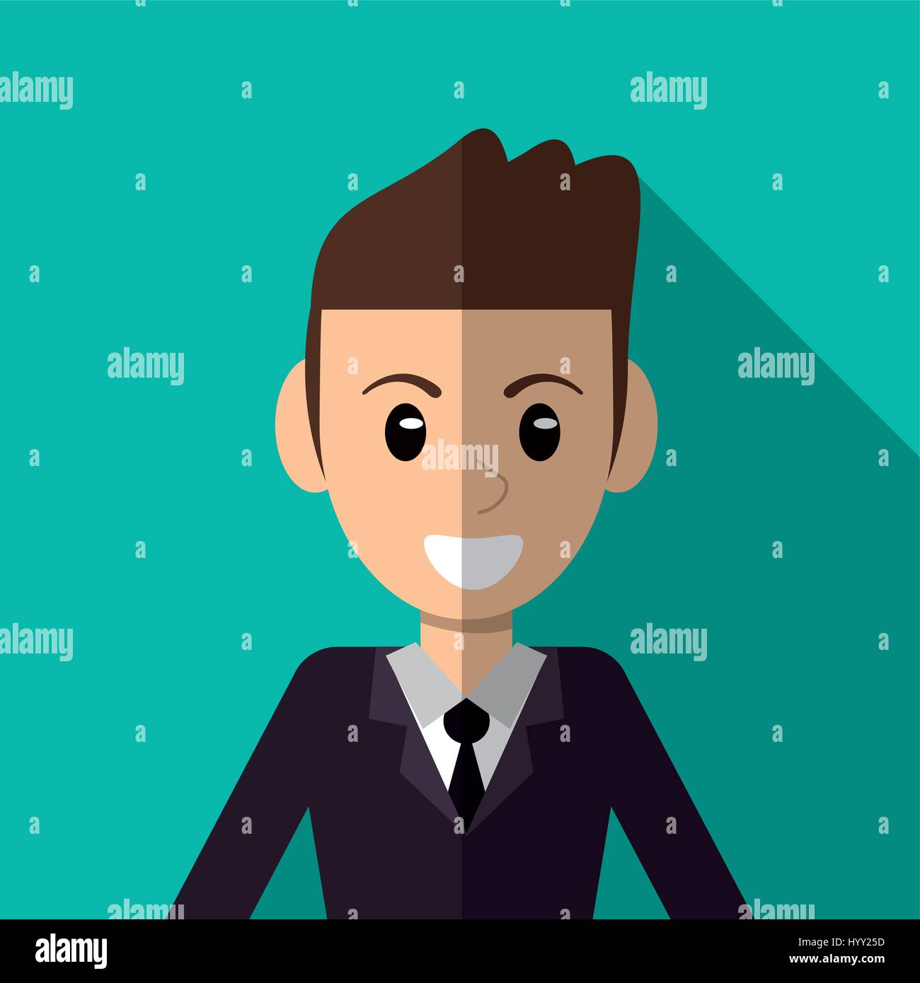 character man male smiling image Stock Vector Image & Art - Alamy