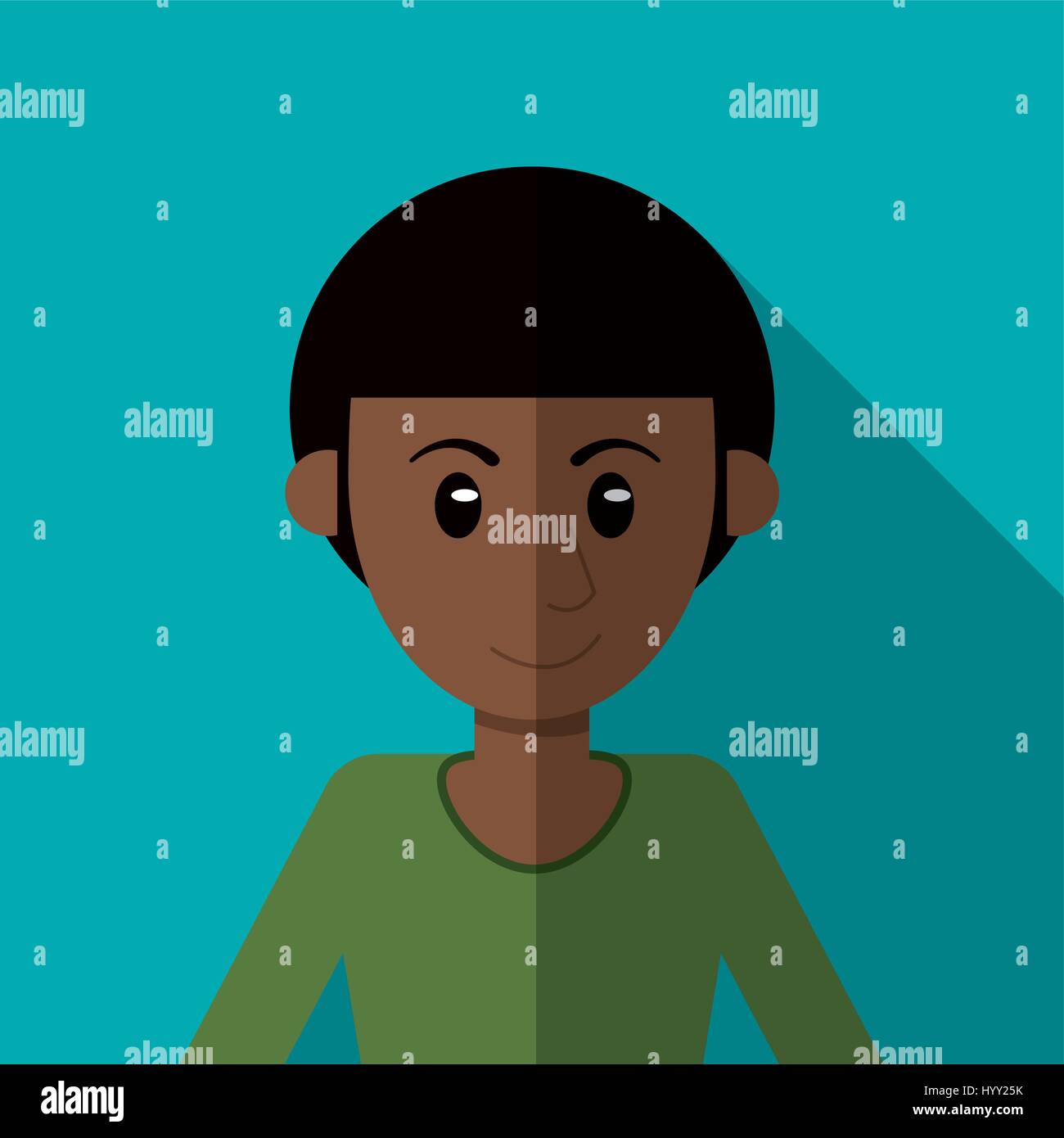 character man male smiling image Stock Vector Image & Art - Alamy