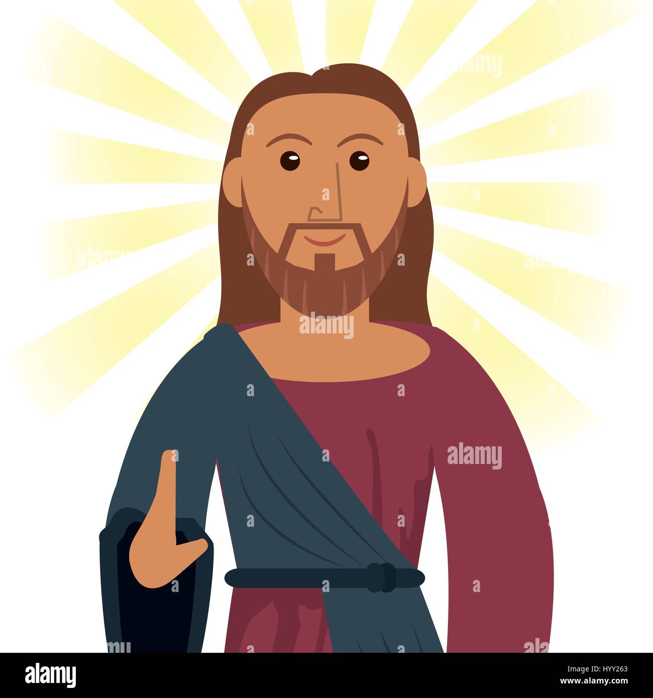 jesus christ devotion spiritual image Stock Vector Image & Art - Alamy