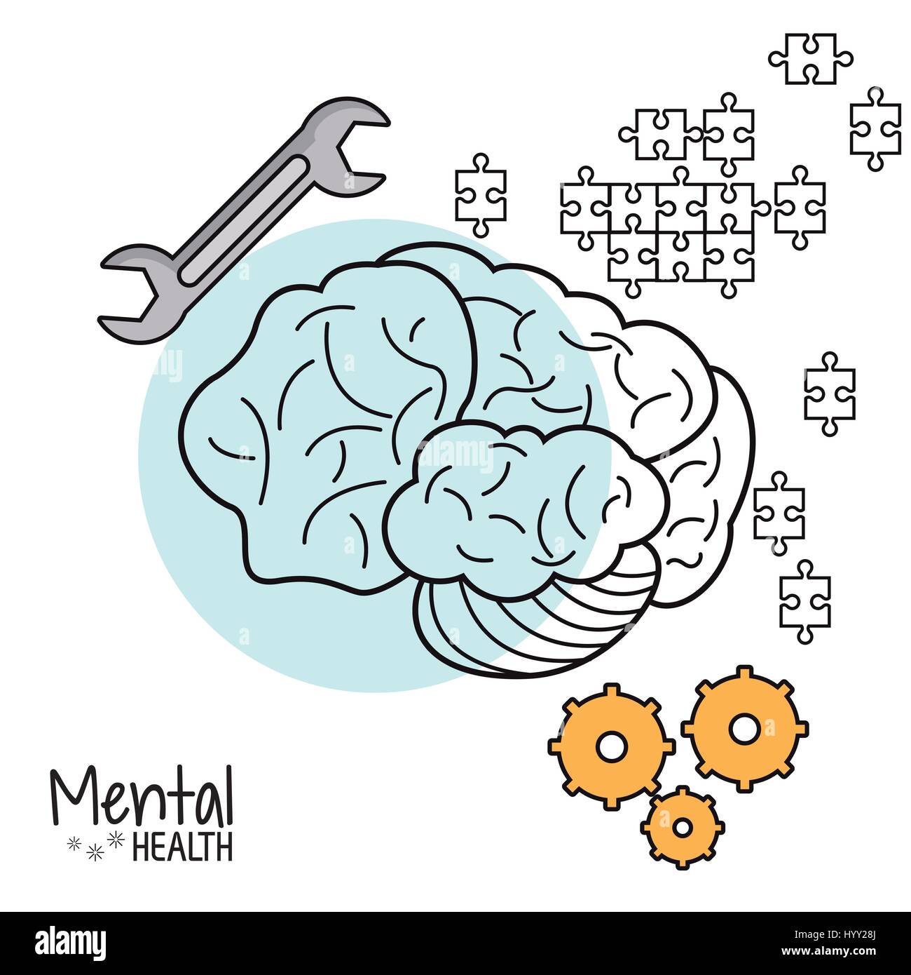 Psychiatry Symbol High Resolution Stock Photography and Images - Alamy