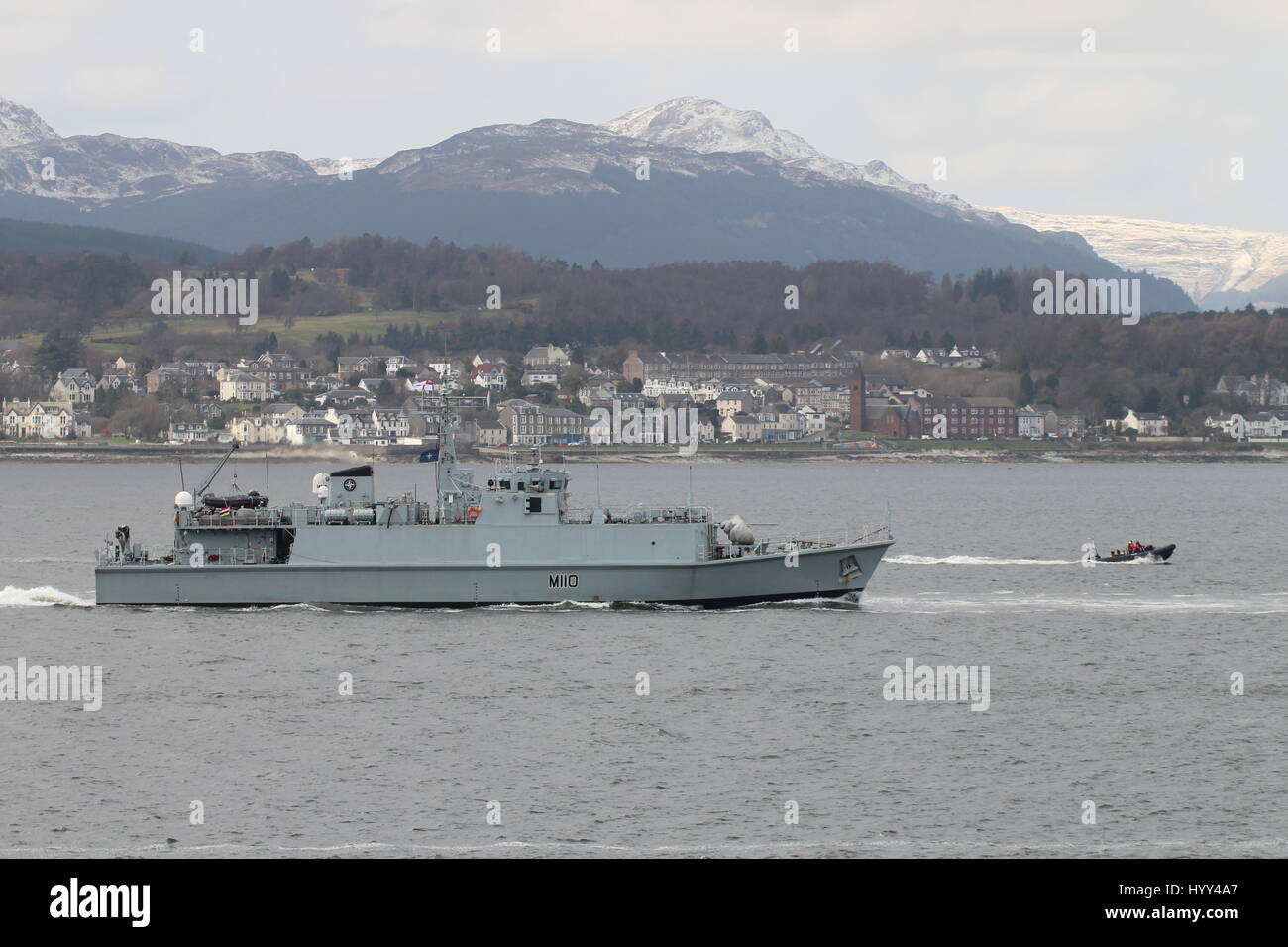 Hms ramsey m110 hi-res stock photography and images - Alamy